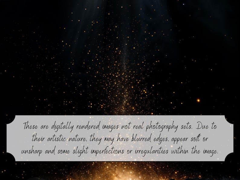 Midnight Stardust Photography Backdrop Glittering Digital Background ...