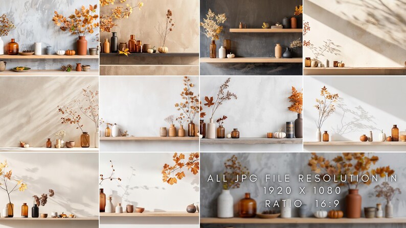 Virtual Meeting Autumn Warmth Background – Zoom Backdrop With Cozy Fall ...