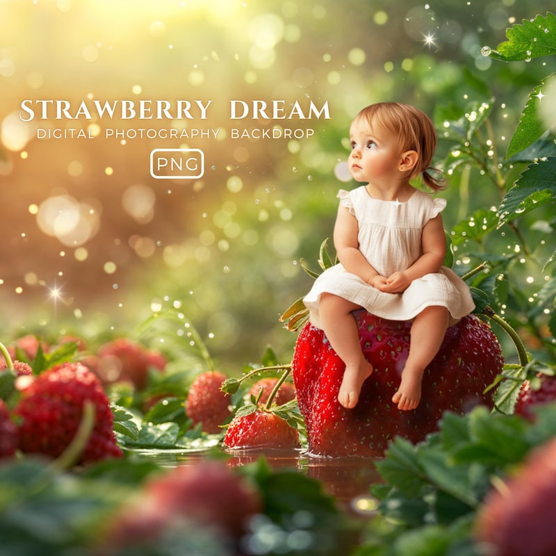 Strawberry Shortcake Backdrop - Etsy