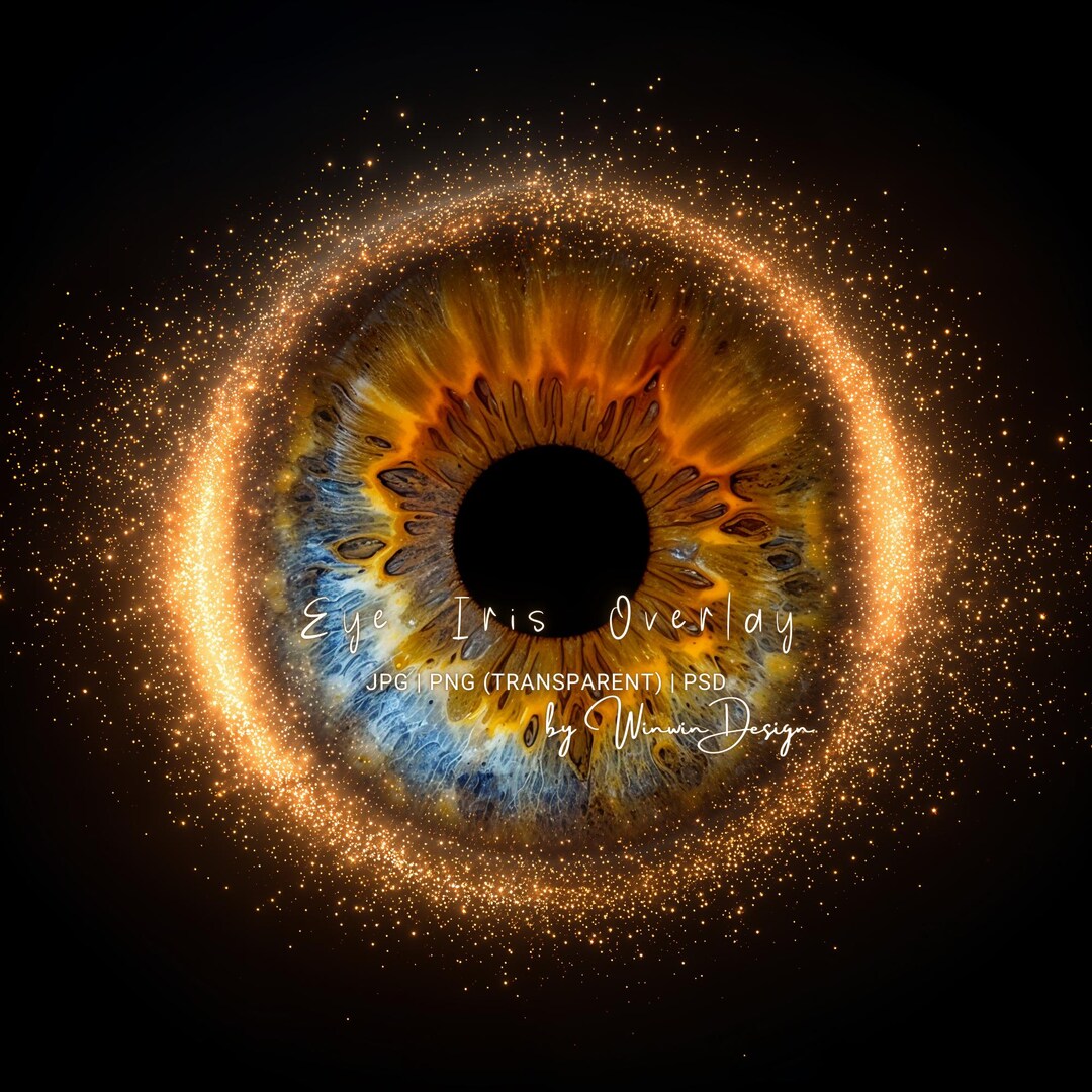 Digital Eye Iris Overlay Backdrop – Easy Eye Insert Photography With ...