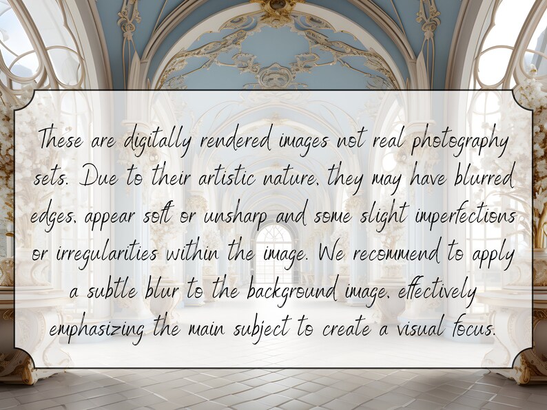 Blue Baroque Digital Backdrop Baroque Wedding Digital Background Blue ...