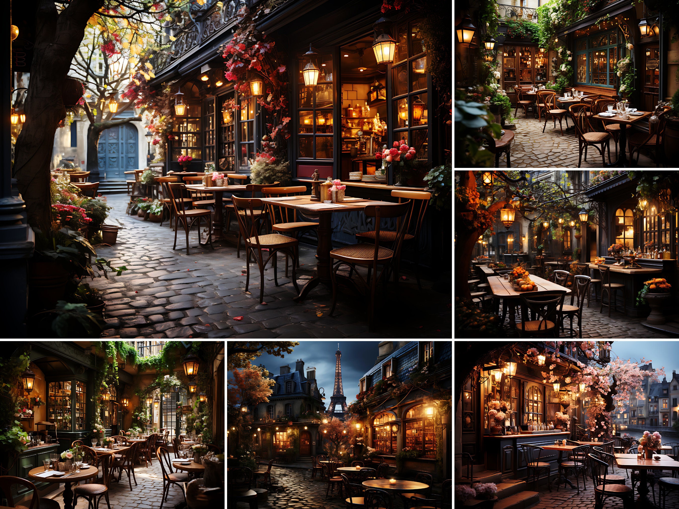 Parisian Cafe Digital Photography Background Paris Photography - Etsy