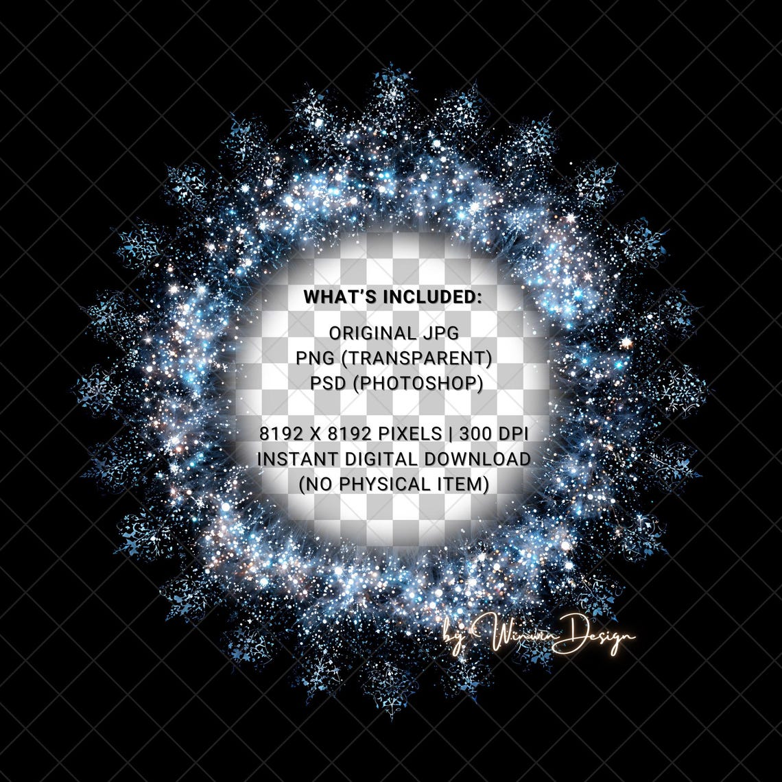 Human Eye Iris Photography Frame – Winter Glittering Eye Iris Backdrop ...
