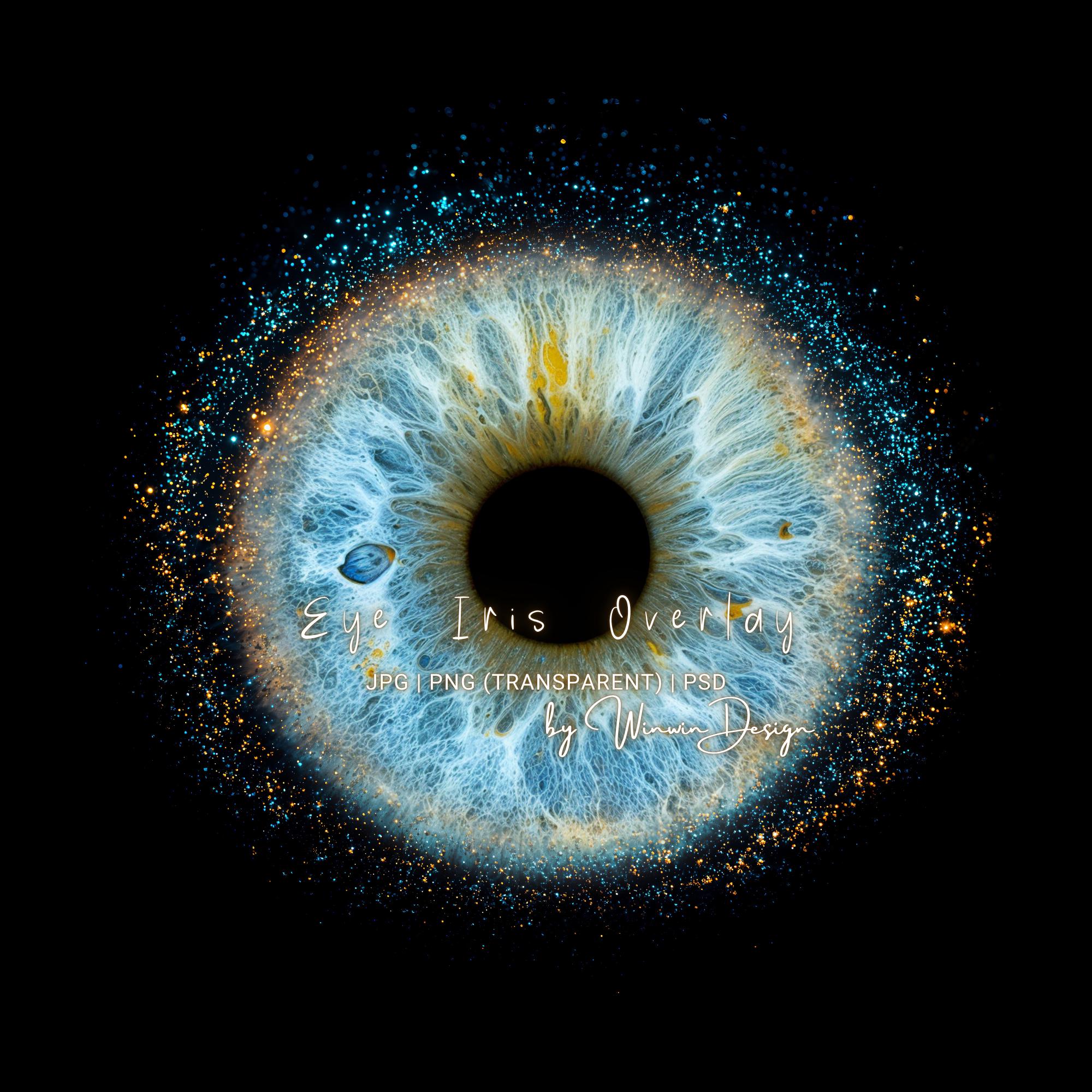 Macro Eye Overlay Frame Iris Photography Backdrop – Easy Eye Insert ...