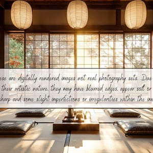 Japanese Shoji Panel Zoom Background for Virtual Meetings, Japan Style ...