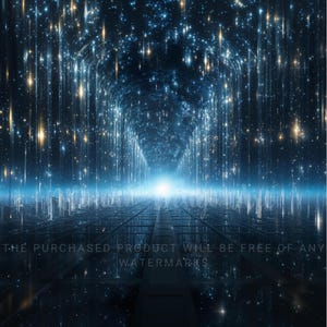 Falling Stars Photography Backdrop Glittering Stars Digital Background ...