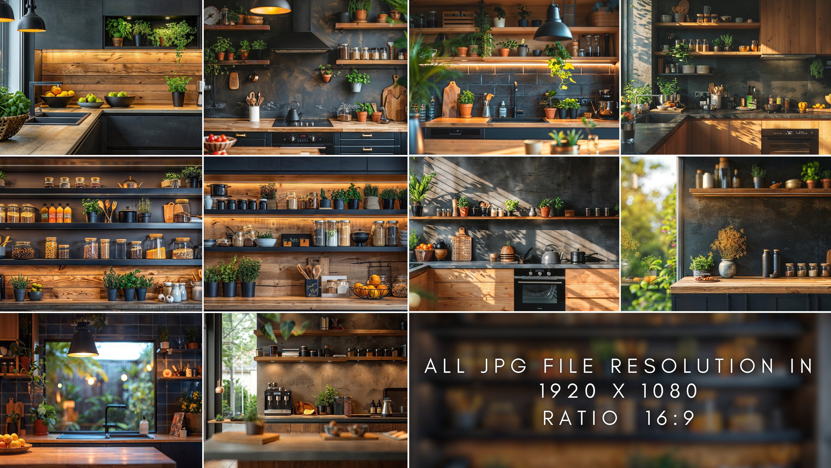 Home Kitchen Zoom Background for Virtual Meetings, Pantry Zoom Backdrop ...