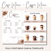 Editable Recipe Card Printable 6x4" Recipe Template Canva Ingredients ...