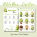 Matcha Menu Poster | A4 Size | 300 DPI Print Ready | Printable Digital ...
