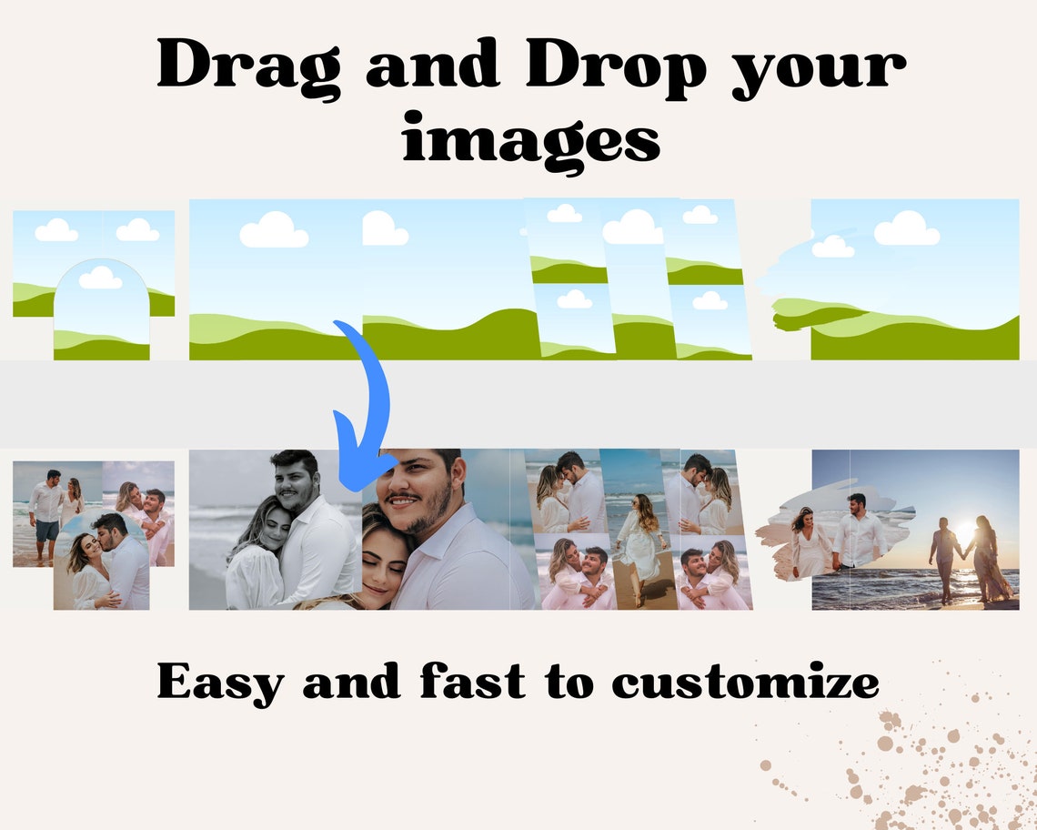 Seamless Carousel Instagram Post Templates Carousel Template Instagram ...