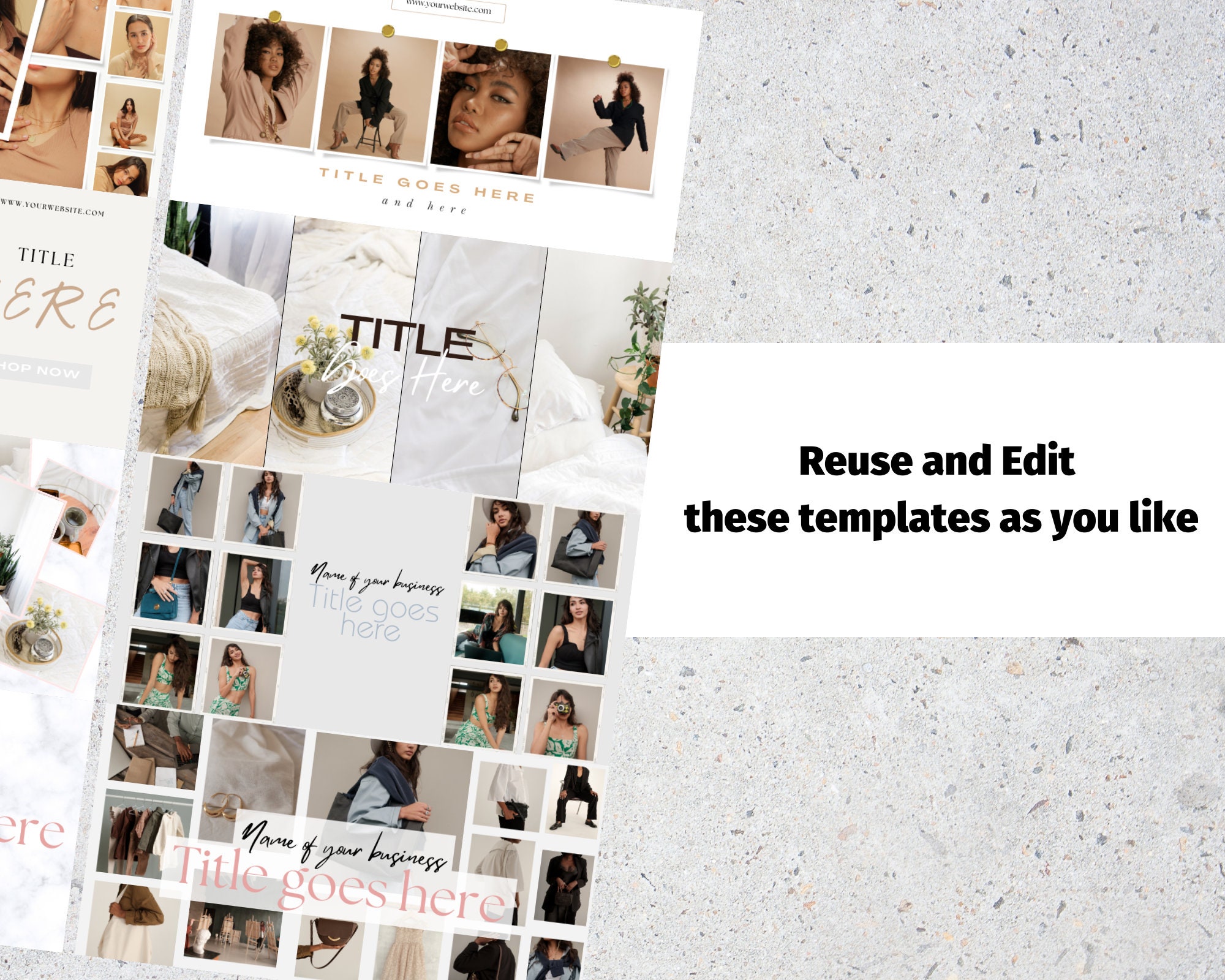 10 Pinterest Banner Canva Template, Pinterest Header, Cover, Profile ...