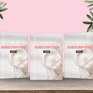 Box Mockup Canva Template, Product Box Mockup Display, DIY Box Template ...