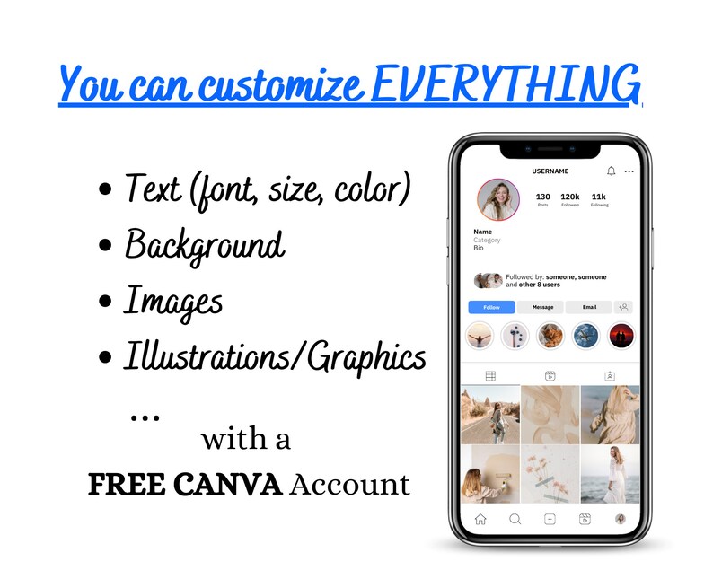 Editable Mega Bundle Social Media Mockups Facebook Tiktok Instagram ...