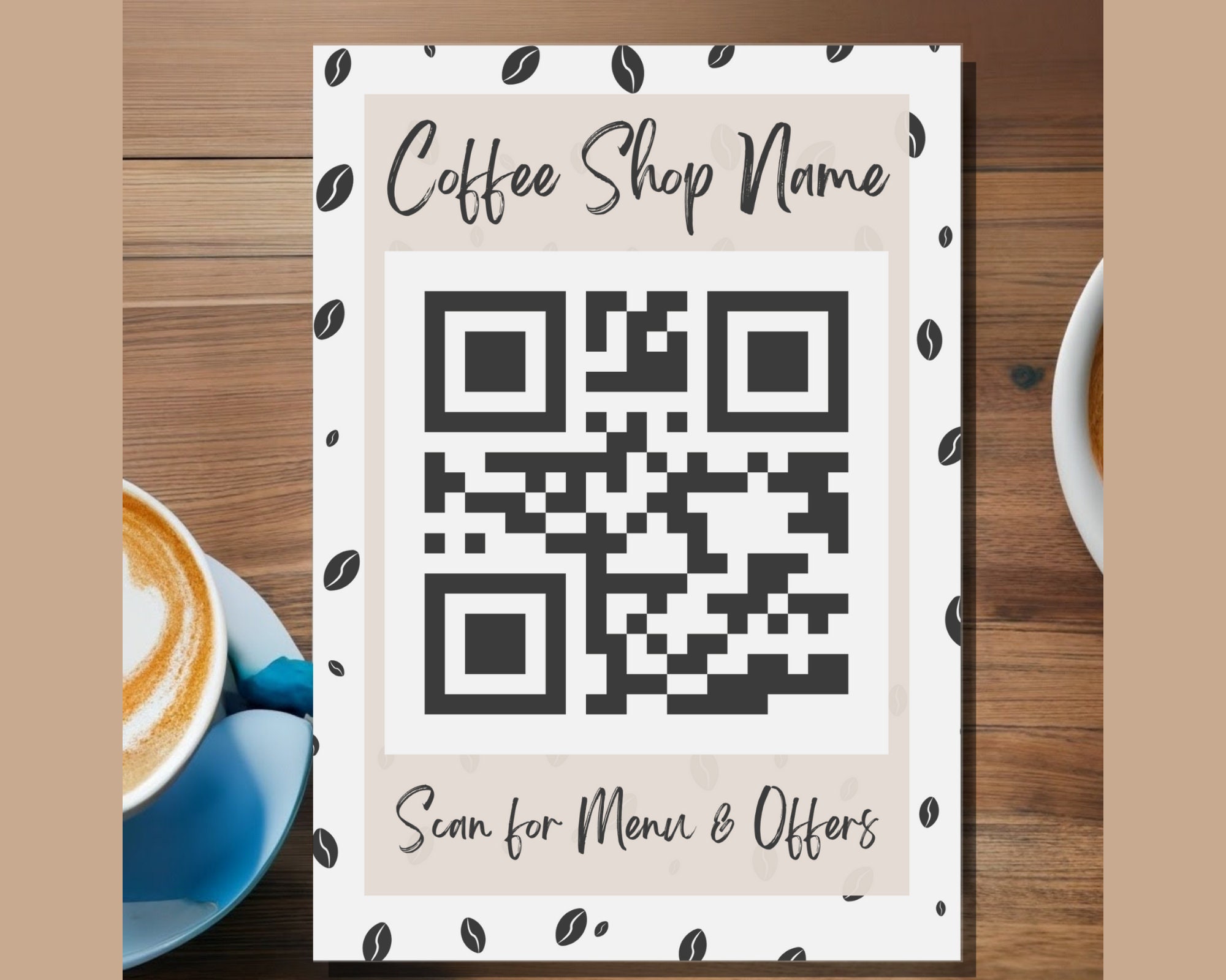 Coffee Menu, Coffee Shop Menu, Template, Cafe Menu, Price List ...