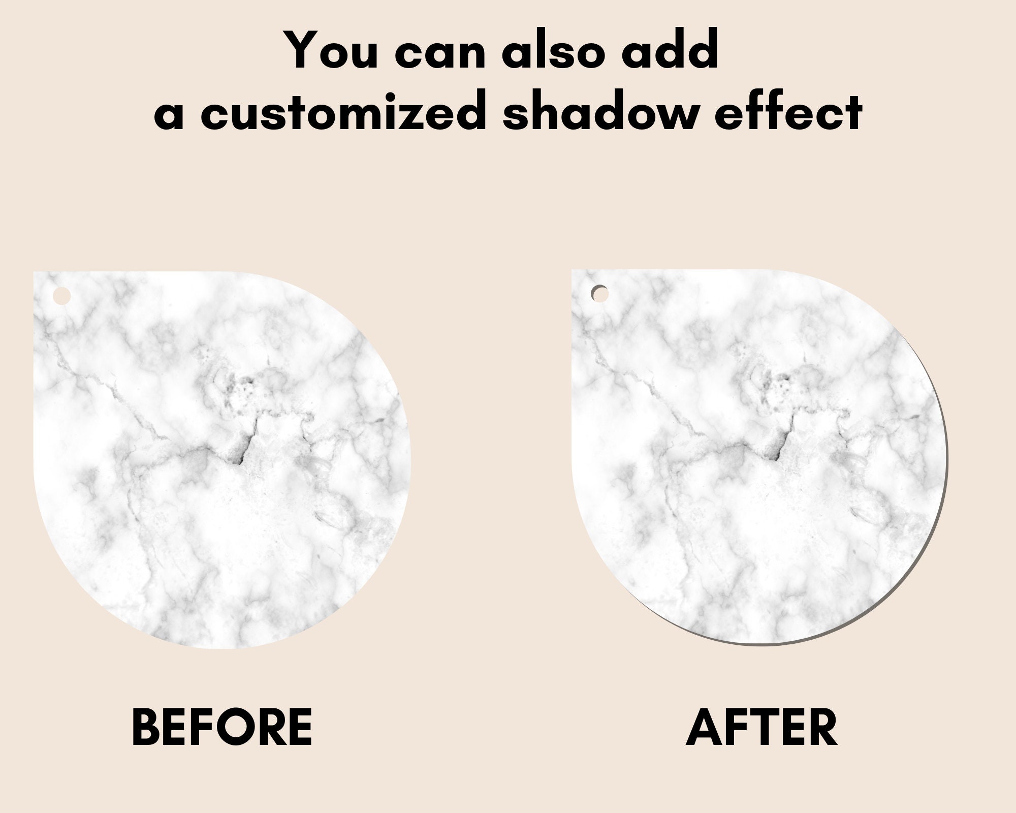 50 Custom Tags, Canva Tag Templates, Drag and Drop Your Image, Editable ...