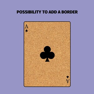 Playing Cards Template, Poker Cards Mockup, Custom Cards Ace Blank ...