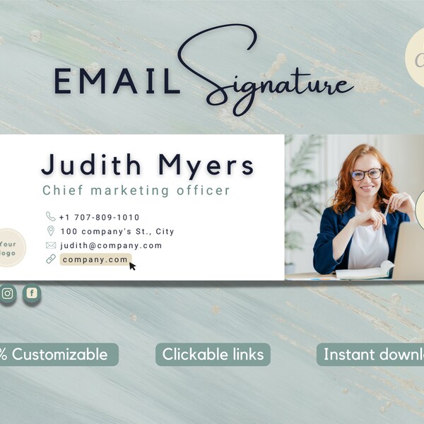 Outlook Email Template - Etsy