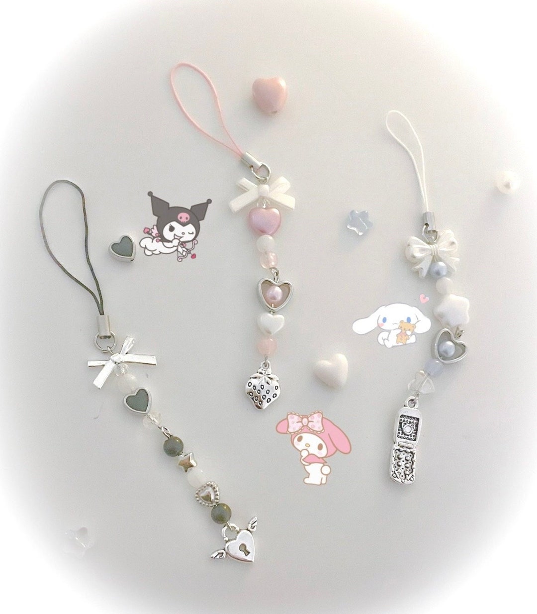 Sanrio Inspired Phone Charms - Etsy Australia