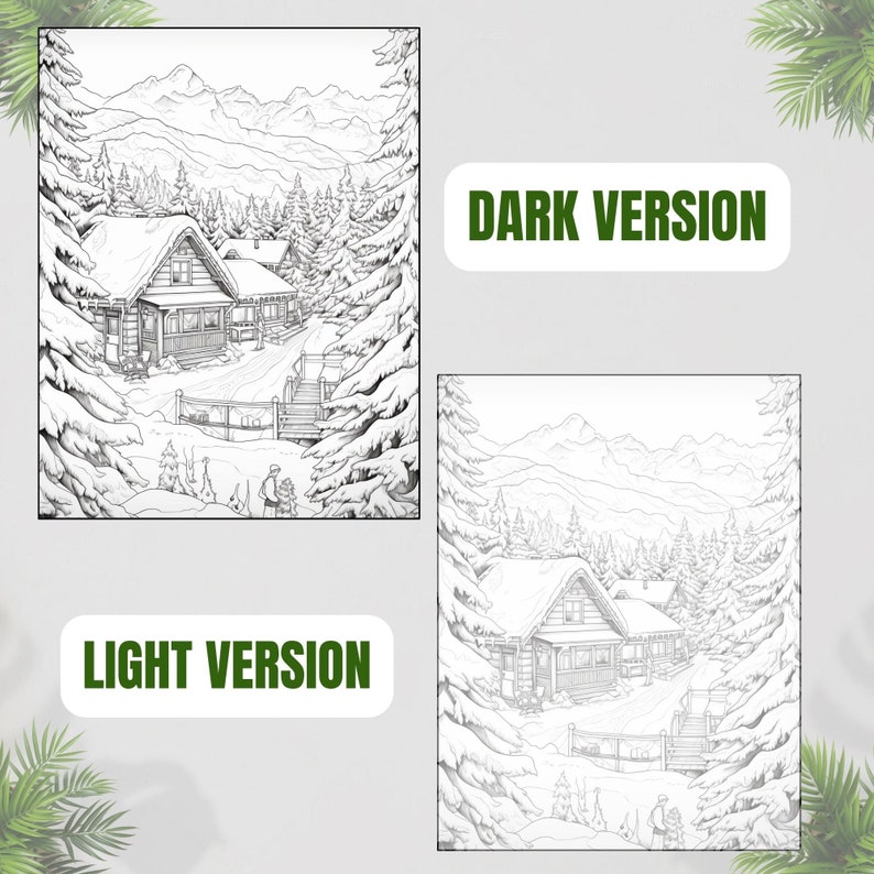 23 Beautiful Alaska Winterland Coloring Pages Winters - Etsy