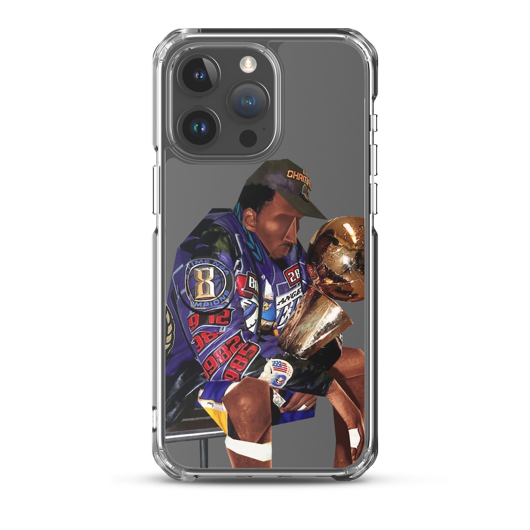 Kobe Bryant Lakers NBA Championship Clear Case for Iphone® NBA Legend ...