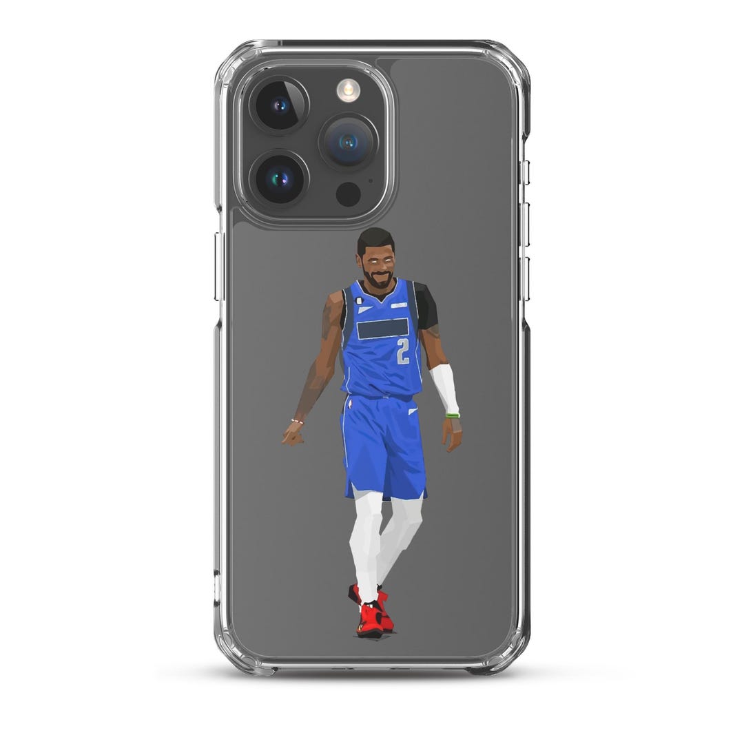 Kyrie Irving Mavericks Vector Art Clear Case for Iphone® Dallas ...