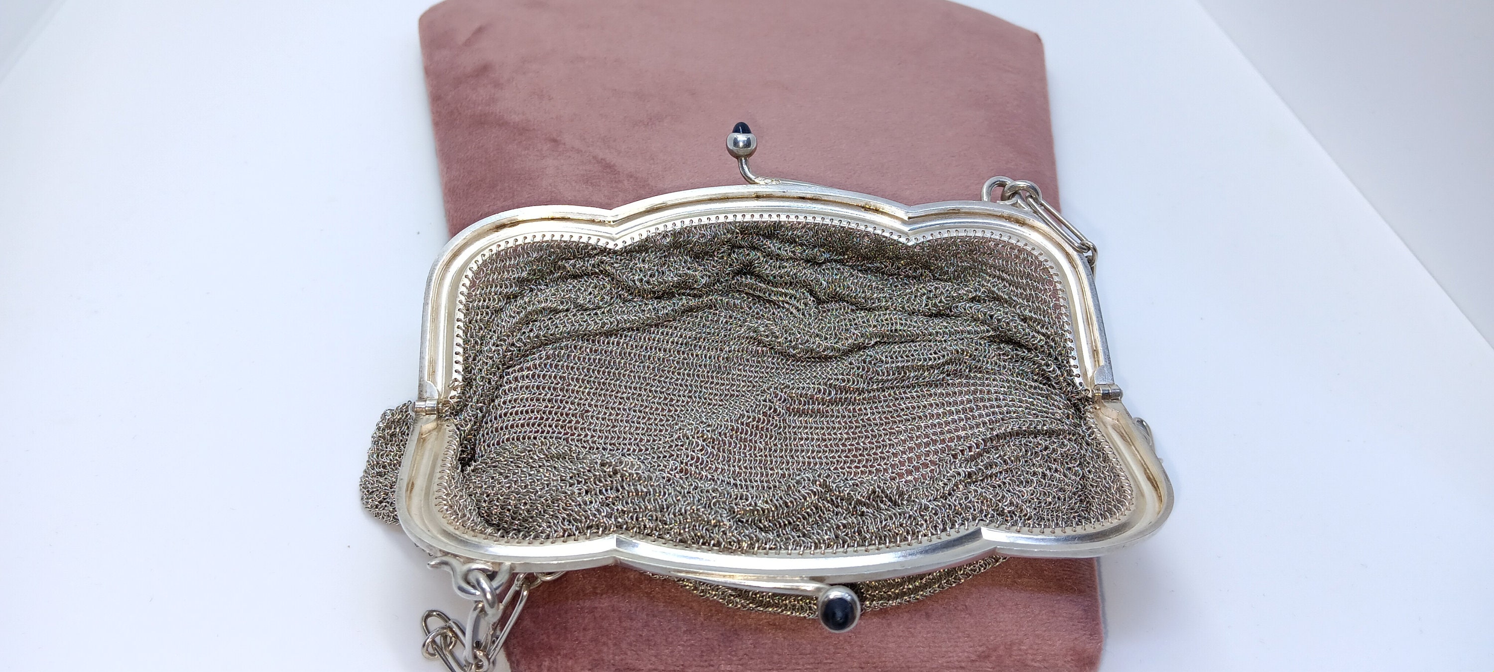 Antieke Zilveren Beugeltas Oud-hollandse Maliënkolder - Etsy