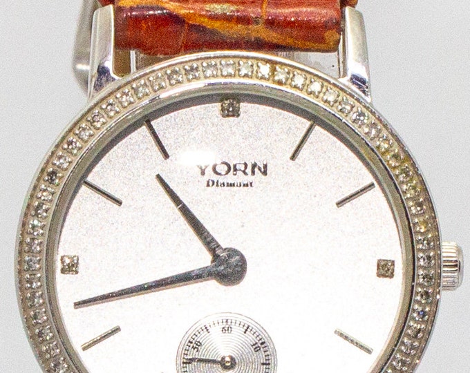Genuine Diamond Watch | Exclusive YORN Diamond Watch | Real Diamonds - Etsy