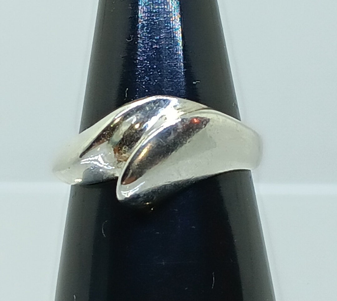 Silver Waveform Ring: Feel the Power of the Sea! Affordable and ...