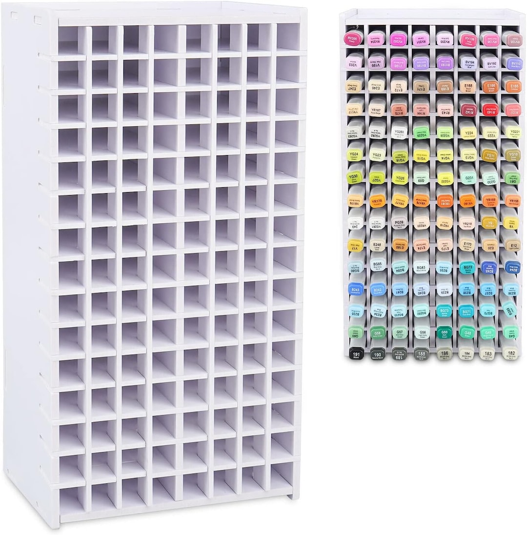Art Marker Storage Rack, PCV Foam Board, Holds 120-240 Markers - Etsy