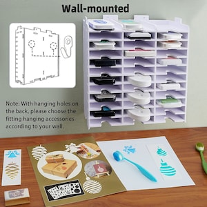 Ink Pad and Stamp Pad Storage Organizer, Suitable for Ranger Ink Pads ...