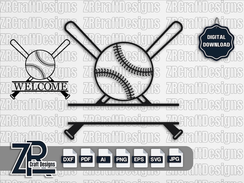 Baseball Name Sign Template , Baseball Engraving Sign , Laser Cutting ...