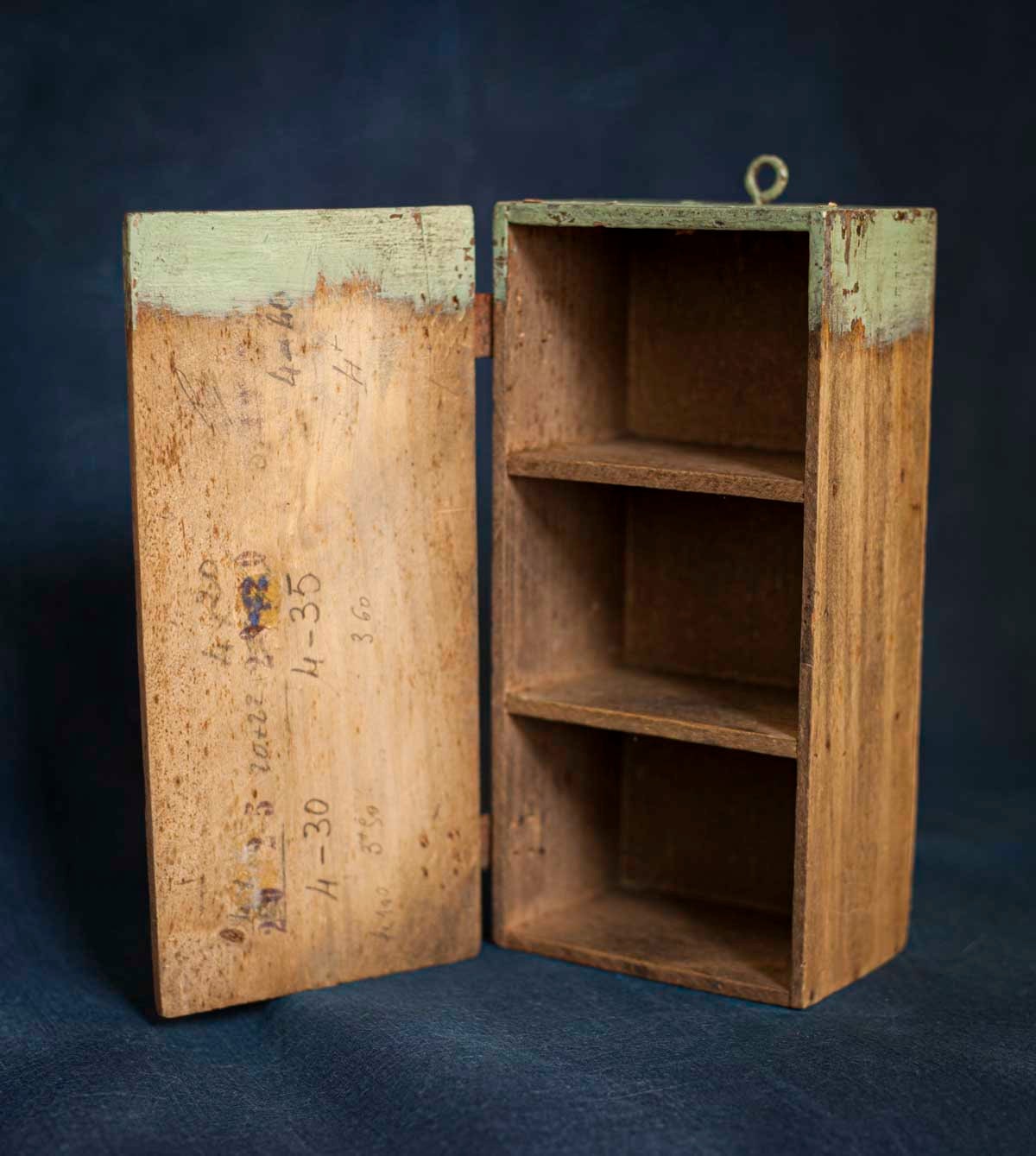 French Vintage Wooden Hardware Box A - Etsy