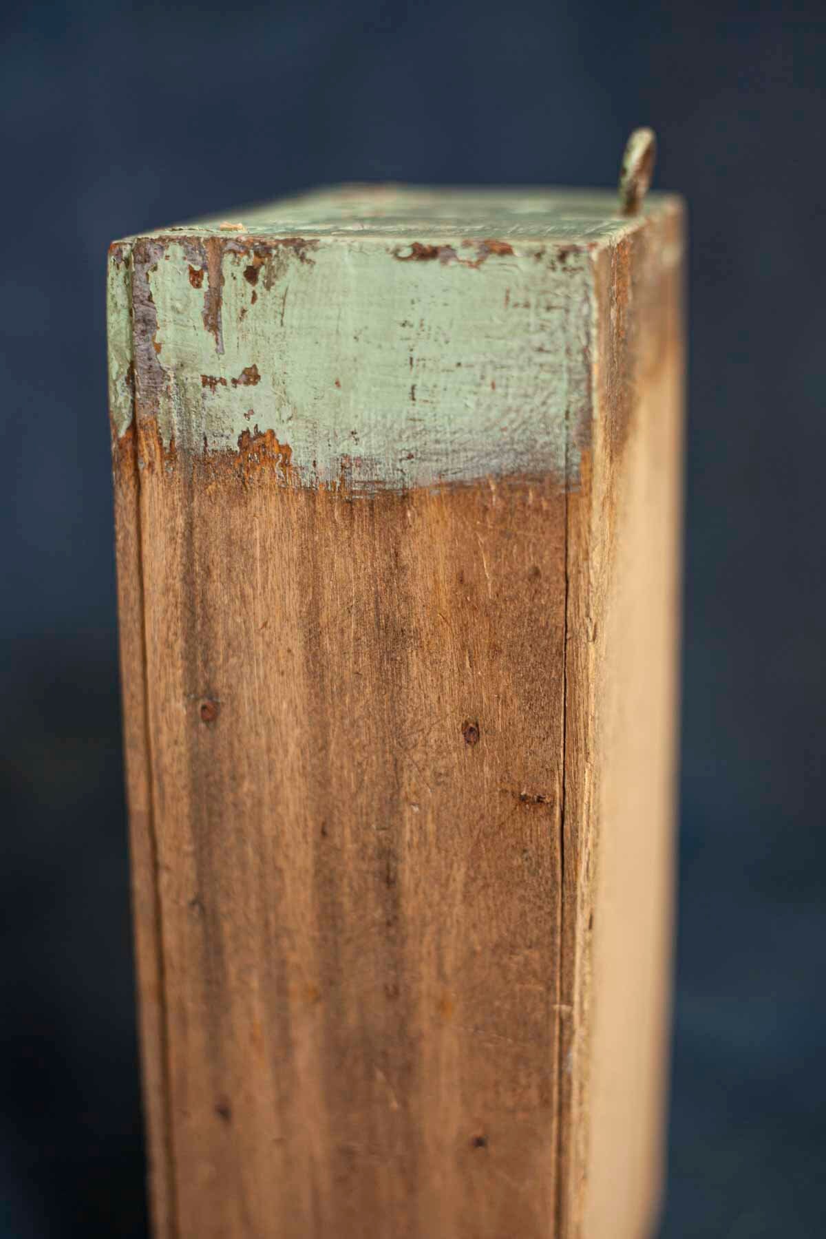 French Vintage Wooden Hardware Box A - Etsy