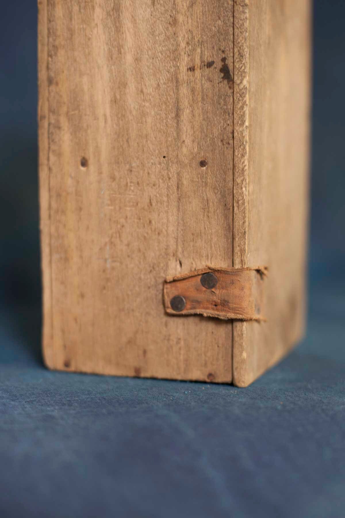 French Vintage Wooden Hardware Box A - Etsy