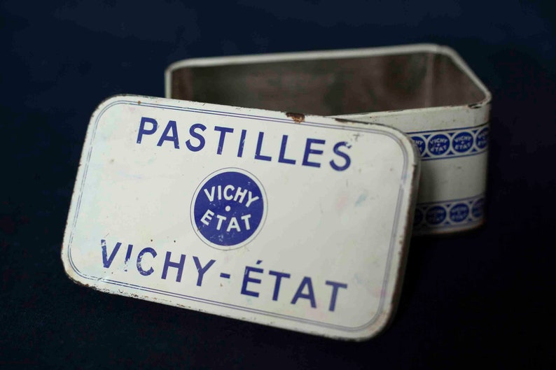 French Pastilles Vichy Vintage Tin, Decorative - Etsy