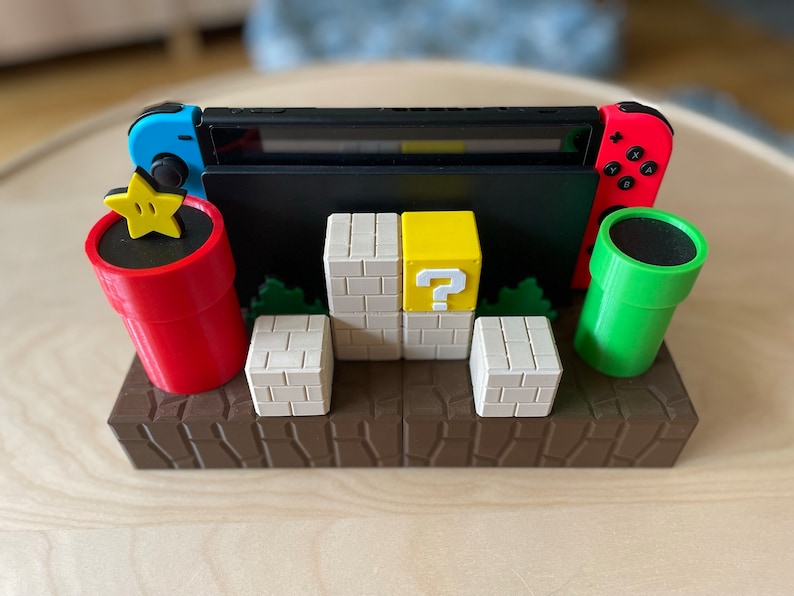 Nintendo Switch Dock 2 - Mario Bros Style - 3D Printed - Etsy