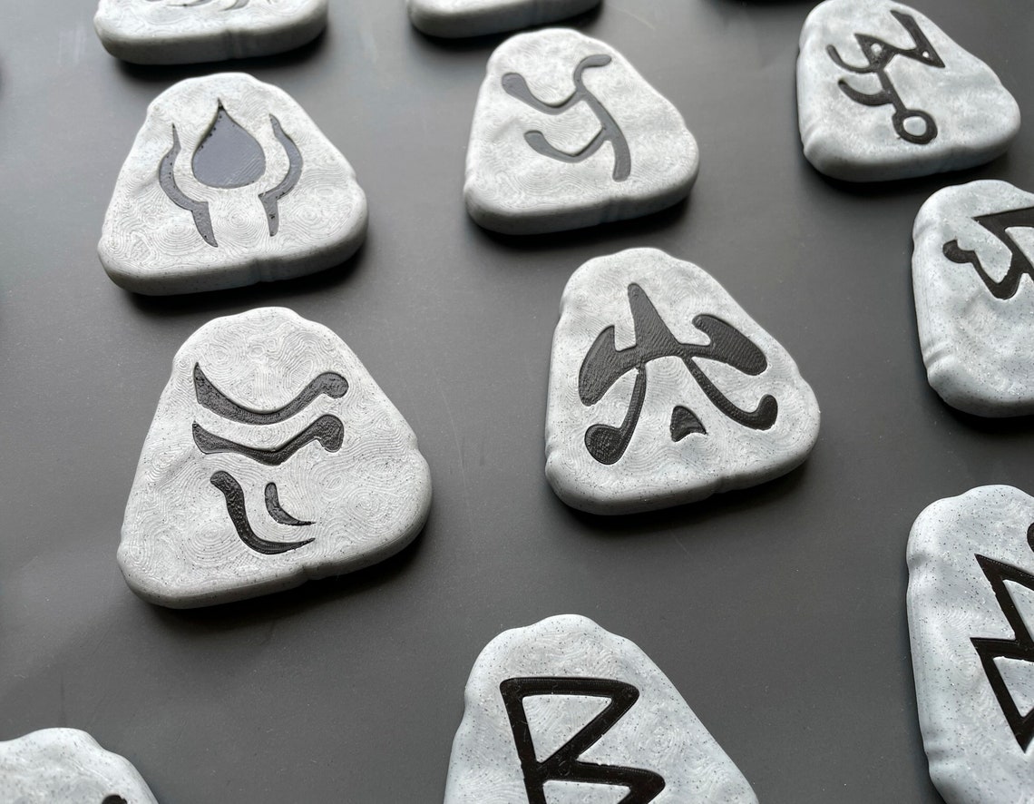 Diablo 2 Runes 3d Printed Fridge Magnets - Etsy