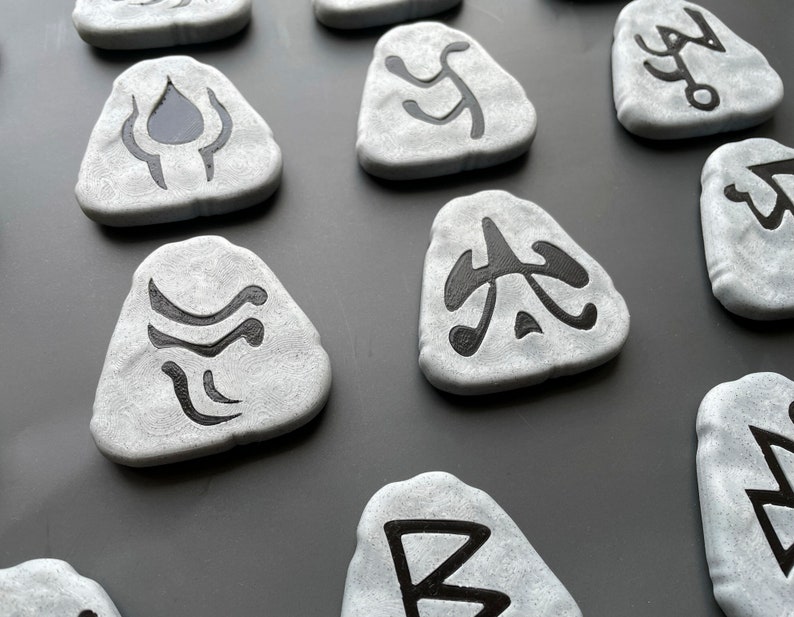 Diablo 2 Runes 3d Printed Fridge Magnets - Etsy