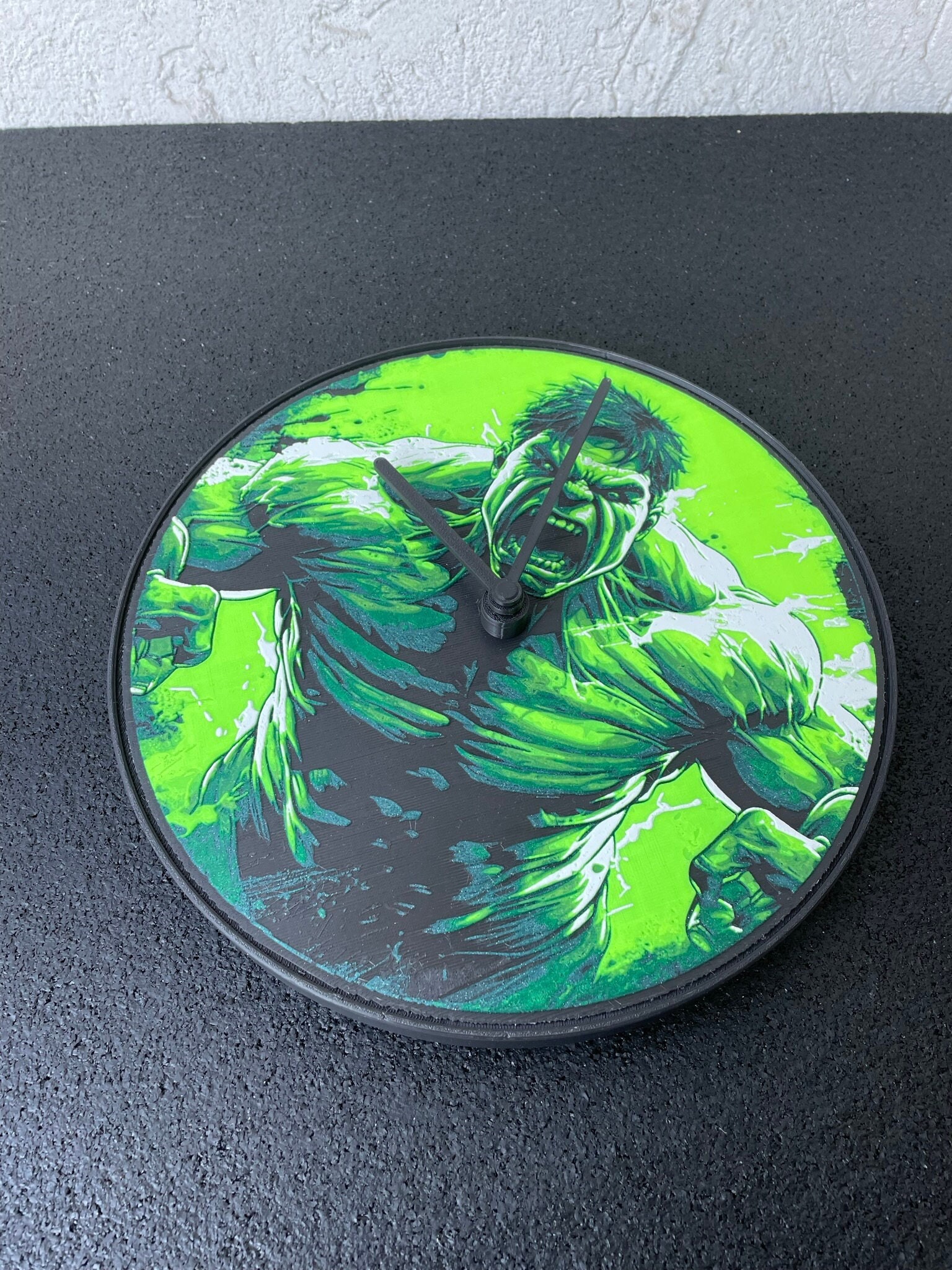 3D Printed Wall Clock Superheroes Inspired Theme - Etsy