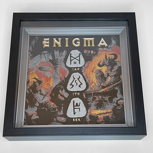 Enigma Runeword - 3D Printed Artwork - Etsy