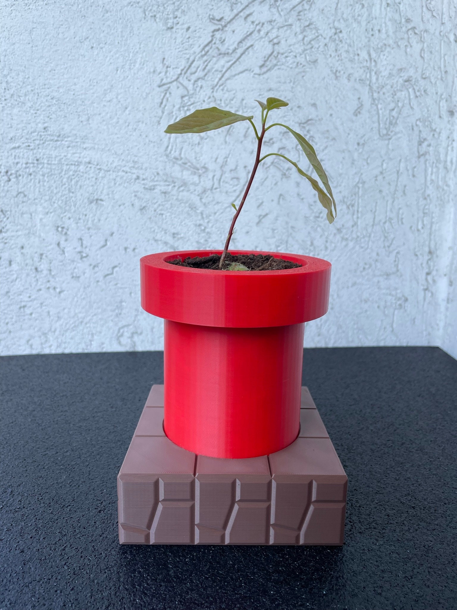 Flower Pot 3D Printed Super Mario Inspired - Etsy