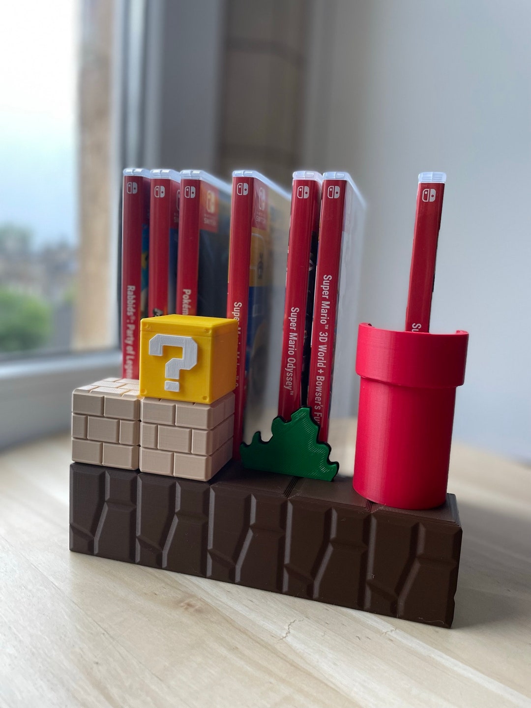 Nintendo Switch 2 Game Stand - Mario Style - 3D Printed - Etsy