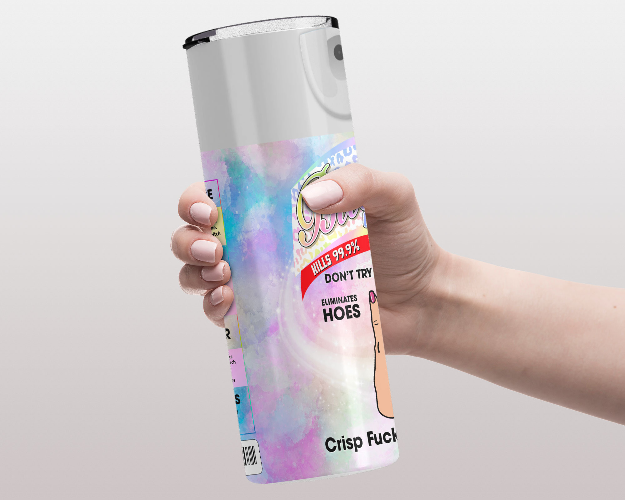 20 Oz Skinny Tumbler Templates Cool Scent Btch Be Gone Png - Etsy