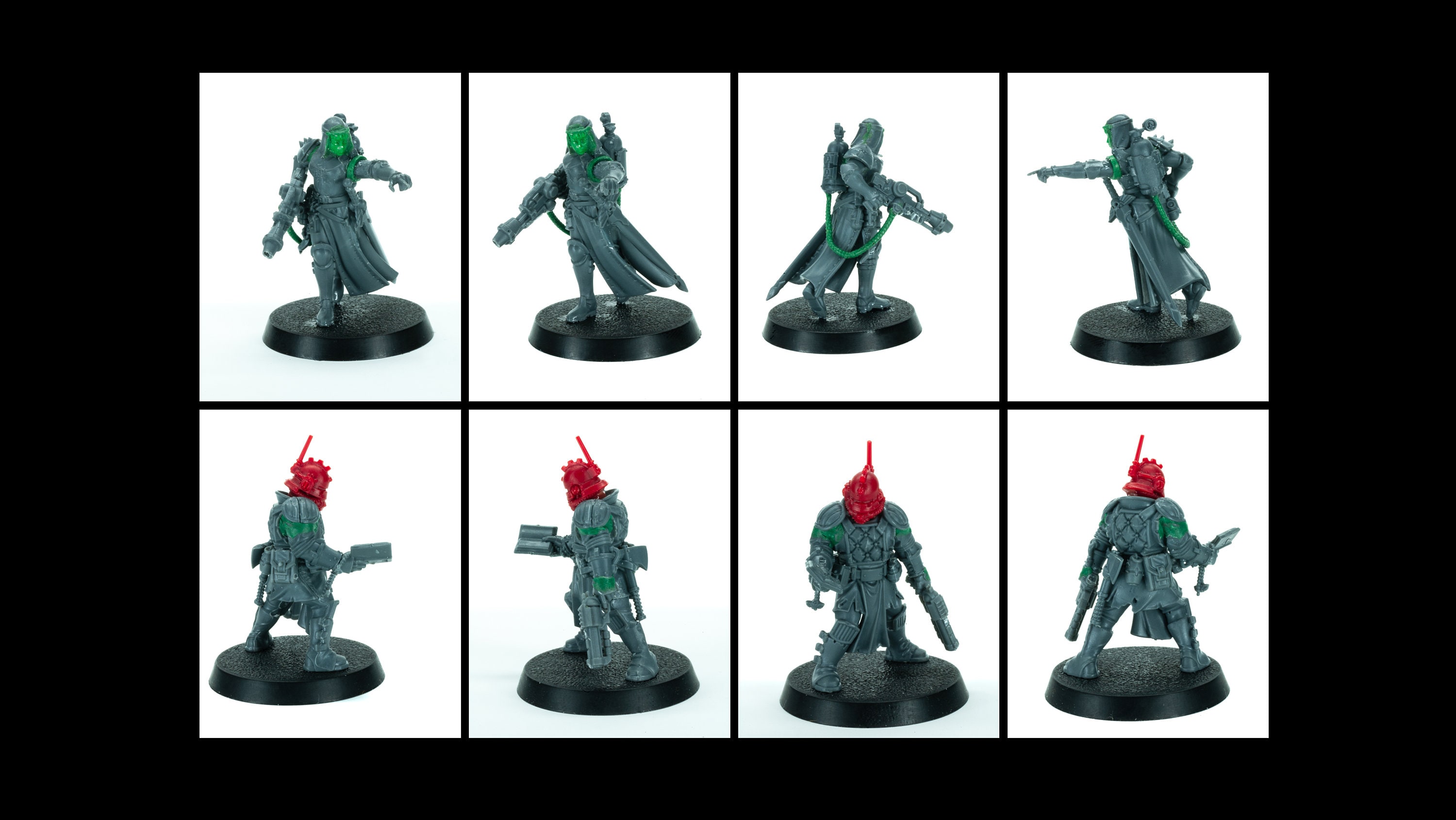 Warhammer40k Custom Imperial Inquisition Retinue. 11 Models. Kill Team ...