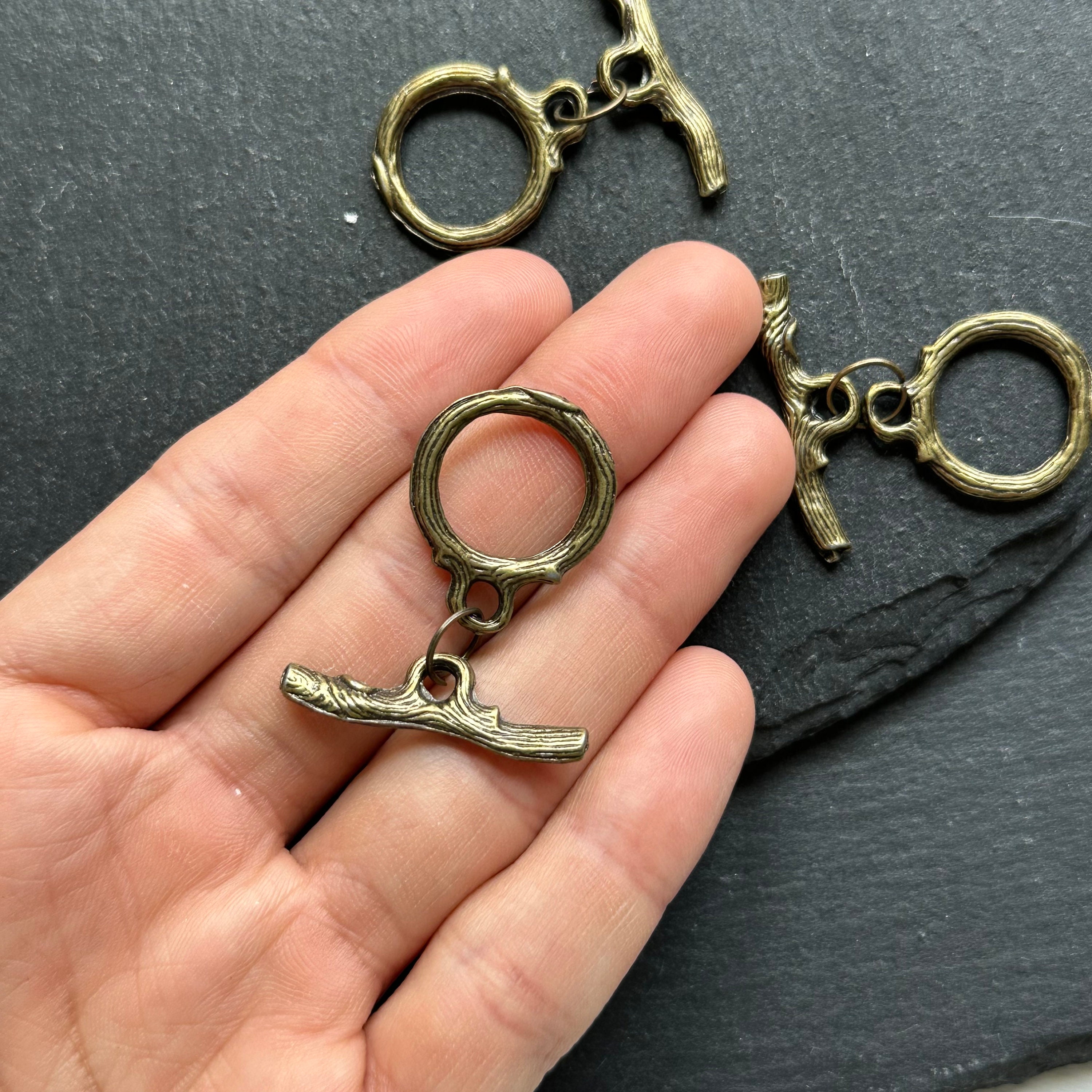 Toggle Clasp Set, T Bar Large Choker Necklace Bracalet Closures ...