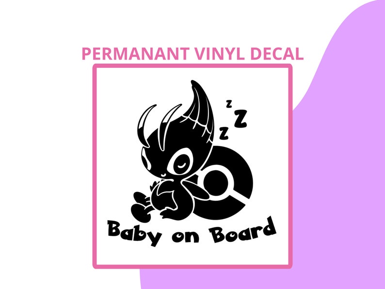 Baby Celebi on Board Pokemon Vinyl Decal - Etsy