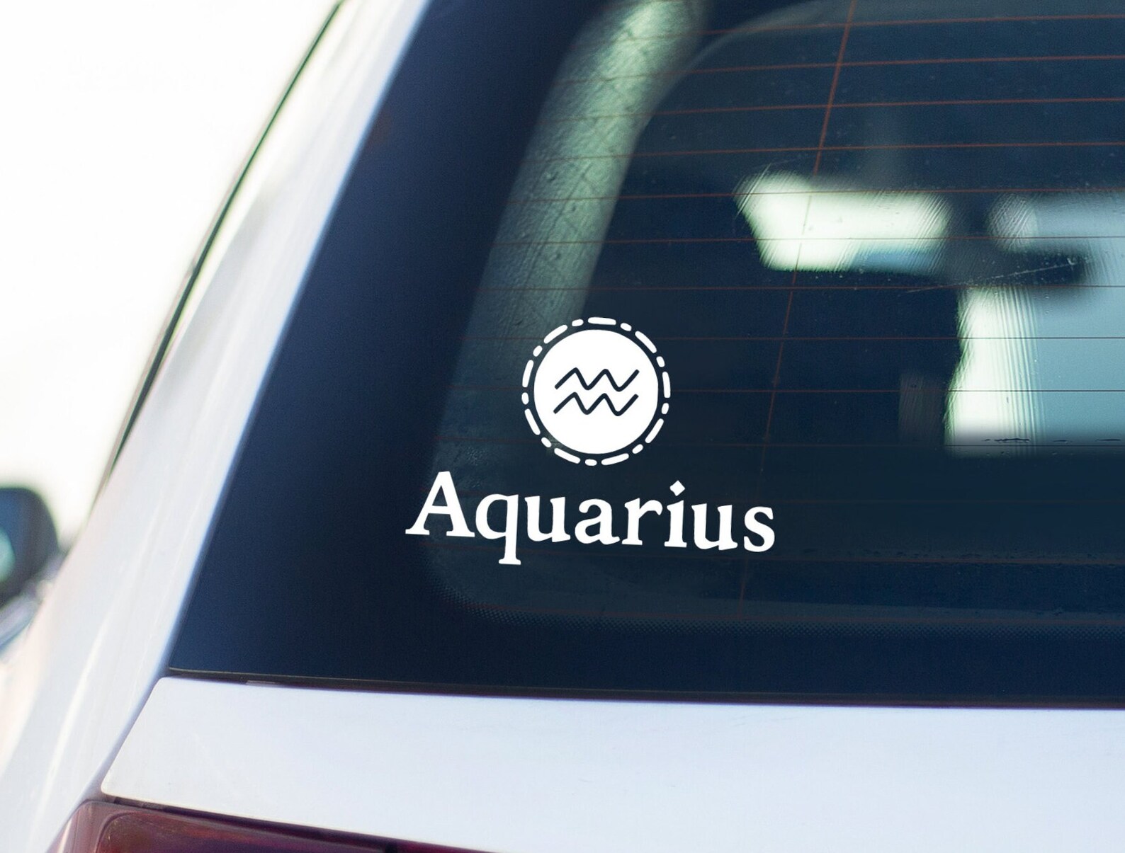 Aquarius Vinyl Decal - Etsy