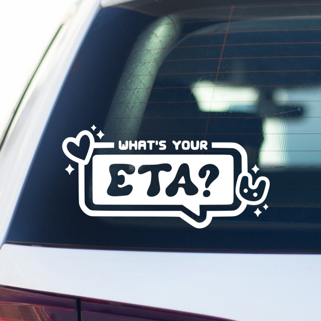 New Jeans ETA Bubble Vinyl Decal - Etsy