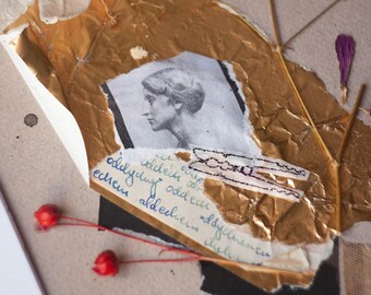 Zenith an Original Signed Poetry and Paper Collage Wall Art - Etsy