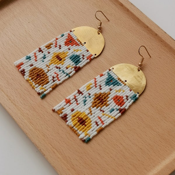 Abstract Earrings - Etsy
